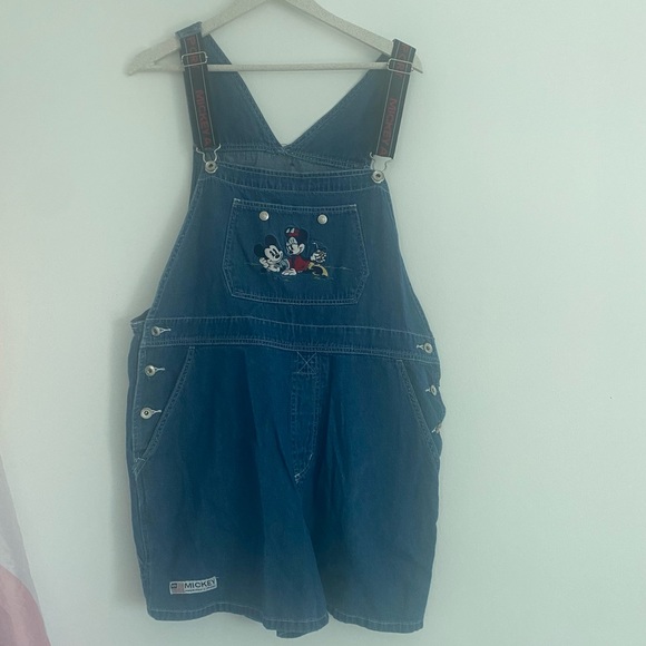 Disney | Jeans | Vintage Disney Overalls | Poshmark